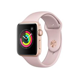 Apple Watch Series 3 (2017) GPS 42 mm - Aluminium Rosé - Sportarmband Rosé