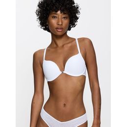 Triumph Schalen-BH "Harmony Spotlight" in Wei&szlig; - 67% | Gr&ouml;&szlig;e 75E | Damen-bhs