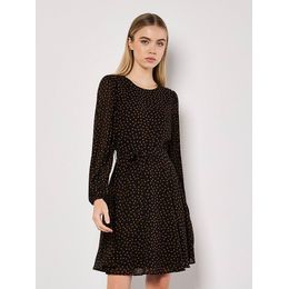 Apricot Kleid in Schwarz/ Hellbraun - 66% | Größe XS | Damen-kleider