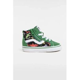 Vans Leder-Sneakers "SK8-Hi Reissue Side Zip" in Grün - 63% | Größe 20 | Babysneakers