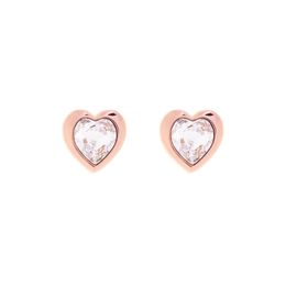 Ted Baker Damen - Schmuck 'HAN: CRYSTAL HEART EARRING' Damen Gr&ouml;&szlig;e One Size rosegold