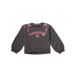 Koroshi KOROSHI M&Auml;DCHEN SWEATSHIRT M&Auml;DCHEN SWEATSHIRT M&auml;dchen Gr&ouml;&szlig;e 140 grau