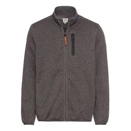 Camel Active Fleecejacke in Anthrazit - 46% | Größe XL | Herren-pullover-sport