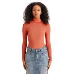 Scotch & Soda Scotch & Soda Longsleeve in Orange - 69% | Gr&ouml;&szlig;e S | Damen-tops