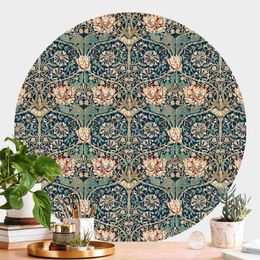 Bilderwelten Runde Tapete selbstklebend William Morris - Gei&szlig;blatt