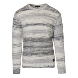 Koroshi Pullover Herren Gr&ouml;&szlig;e L ecru / graumeliert