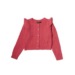 Koroshi Strickjacke M&auml;dchen Gr&ouml;&szlig;e 128 fuchsia