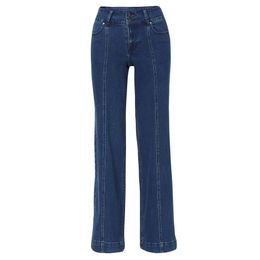 Koroshi Jeans Damen Gr&ouml;&szlig;e 30/31 dunkelblau