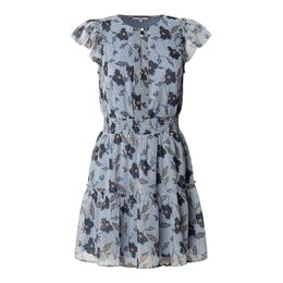 Pepe Jeans Kleid 'Emmanuelle' Damen Gr&ouml;&szlig;e 40 navy / taubenblau / apricot / wei&szlig; Winterkleid