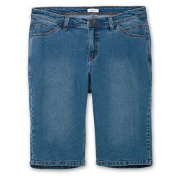 sheego Shorts Damen Gr&ouml;&szlig;e 32/34 blue denim