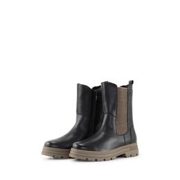 Tom Tailor Damen Wasserfeste Stiefel mit Fütterung, schwarz, Uni, Gr. 36