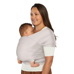 ergobaby Aura Babytragetuch - Nachhaltiges Mesh: Soft Grey