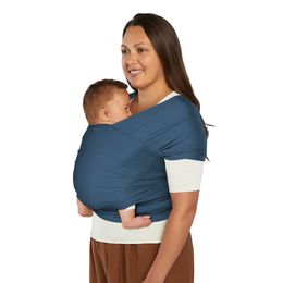 ergobaby Aura Babytragetuch - Nachhaltiges Mesh: Twilight Navy