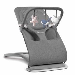 ergobaby Evolve Bouncer Spielbogen - Charcoal Grey: Ocean Wonders