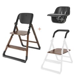 ergobaby Evolve Kombi-Hochstuhl Set: Dark Wood