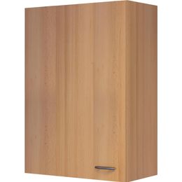 H&auml;ngeschrank Flex-Well "Nano", braun (buche nachbildung), B:60cm H:89cm T:32cm, Holzwerkstoff, Schr&auml;nke, H&auml;ngeschrank, (B x H x T) 60 x 89 x 32 cm