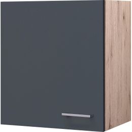 Hängeschrank Flex-Well "Morena", grau (basaltgrau, san remo eiche), B:50cm H:54,8cm T:32cm, Holzwerkstoff, Schränke, Küchenhängeschrank, (B x H x T) 50 x 54,8 x 32 cm