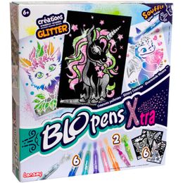 Kreativset BLOPENS "Sprühstifteset X-TRA Glitzertiere", bunt, Kreativsets, Kinder