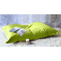 Sitzsack Kinzler "XXL Outdoorfähig", grün, B:140cm H:20cm, Polyester, Sitzsäcke, Uni Farben, Outdoor geeignet, ideal im Wohnzimmer & Kinderzimmer