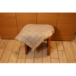 Plaid CASATEX "Adel Perla", grau, B:130cm L:190cm, Kaschmir, Wolle, Wohndecken, elegantes Design