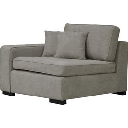Sofaelement Home Affaire "Skara", beige (dunkelbeige), B:110cm H:86cm T:100cm, Polsterelemente, Modul zum eigenen Zusammenstellen, in vielen Bezugsqualit&auml;ten