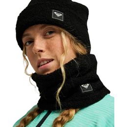Multifunktionstuch Roxy "Valwood Collar", Damen, schwarz, 100% Polyester, Modetücher