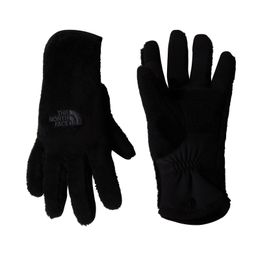 Strickhandschuhe The North Face, Damen, Gr. S, schwarz (tnf schwarz), Web, Microfaser, unifarben, Handschuhe