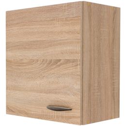 Hängeschrank Flex-Well "Bergen", braun (sonoma eiche), B:50cm H:55cm T:32cm, Holzwerkstoff, Schränke, Hängeschrank, (B x H x T) 50 x 54,8 x 32 cm