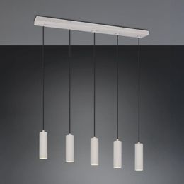 Trio Leuchten Soka Pendelleuchte, GU10, 5-flammig, 367700576,