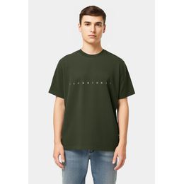 Jack & Jones Rundhalsshirt JACK & JONES JUNIOR "JJESTAR l&auml;ssig, weich, atmungsaktiv, stylisch", Jungen, Gr. 140, bunt (duffel bag), Jersey, Obermaterial: 100% Baumwolle, bedruckt, relaxed fit normal, Rundhals, Shirts Rundhalsshirt, bedruckt, casual, relaxed fit, Rundhals