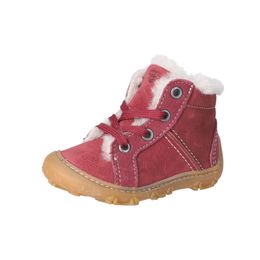 Lauflernschuh Pepino "Pepino Stiefelette Leder", Baby, Gr. 21, burgunder, Leder, Schuhe Lauflernschuh