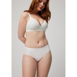 Shapingslip YSABEL MORA, Damen, Gr. XL, weiß, Obermaterial: 75% Polyamid, 25% Elasthan, unifarben, Unterhosen, aus verstärktem Material und mit bedeckter Passform