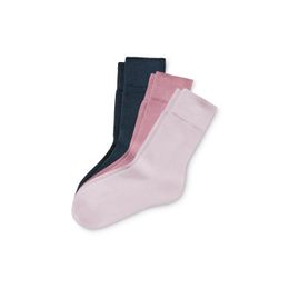 Tchibo - 3 Paar Socken - Damen - Gr. 39-42 - dunkelblau