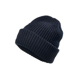 Tchibo - Beanie-Strickmütze - dunkelblau