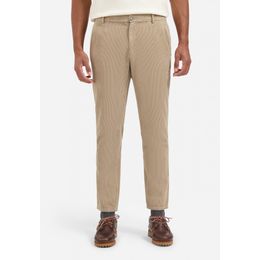 Chinohose NO EXCESS "NO EXCESS Gerippte Cordhose Pants Chino Stretch Corduroy", Herren, Gr. L, sand, 98% Baumwolle, 2% Elasthan, Hosen