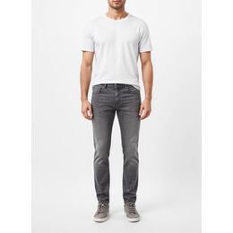 Tapered-fit-Jeans BOSS Orange "ONYX", Herren, Gr. 36, Länge 32, dunkelgrau023, Denim/Jeans, Obermaterial: 92% Baumwolle, 6% Polyester, 2% Elasthan, unifarben, gerade, unten schmal lang, Jeans, in 5-Pocket-Form, komfortabler Stretch-Denim