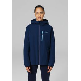 Funktionsjacke CMP, Damen, Gr. 46, blau (blau ink), Obermaterial: 100% Polyester. Futter: 100% Polyester, Jacken