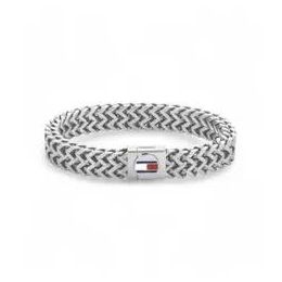Tommy Hilfiger f&uuml;r Herren. 2790245 Armb&auml;nder (OSFA), Silber, L&auml;ssig, Rostfreier Stahl
