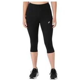 asics f&uuml;r Damen. 2012D179 Strumpfhose Core Capri schwarz (XS), Sportlich, Synthetisch, Multisport, Nachhaltig