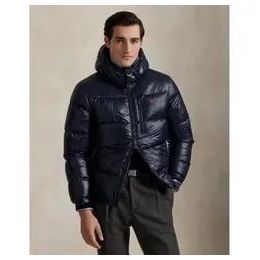 Polo Ralph Lauren f&uuml;r Herren. 710968281002 Gorham gl&auml;nzende marineblaue Daunenjacke (XXL), L&auml;ssig, Nachhaltig, Recyceltes Nylon