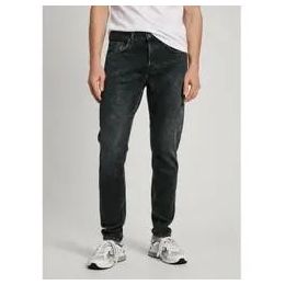 Pepe Jeans f&uuml;r Herren. PM207392XH7 Jeans Tapered schwarz (33/30), L&auml;ssig, Baumwolle, Denim, Nachhaltig
