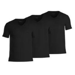BOSS f&uuml;r Herren. 50475285 3er Pack T-Shirts VN 3P Classic schwarz (S), L&auml;ssig, Baumwolle, Kurzarm