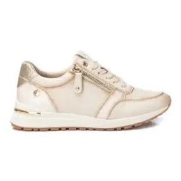 Xti f&uuml;r Damen. 14320203-BEIGE Turnschuhe 143202 beige (38), Wohnung, Rei&szlig;verschluss, L&auml;ssig