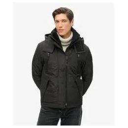 Superdry f&uuml;r Herren. M5011868A Windcheater Mountain Sd Windcheater Jacket schwarz (XXL), L&auml;ssig, Polyester
