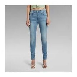 G-Star Raw G-Star f&uuml;r Damen. D05175-C619-424 Jeans 3301 Skinny blau (24/30), L&auml;ssig, Baumwolle, Denim