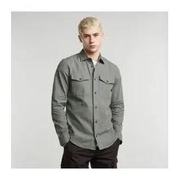 G-Star Raw G-Star f&uuml;r Herren. D24963-D454-G493 Marine Slim Hemd grau (XS), L&auml;ssig, Baumwolle, Langarm, Nachhaltig