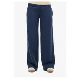 Superdry f&uuml;r Damen. W7010931A Gerade Jogginghose mit Navy-Waschung (L), L&auml;ssig, Sportlich, Baumwolle, Multisport, Marine