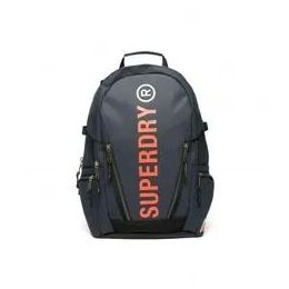 Superdry f&uuml;r Herren. W9110342A Marineblauer Canvas-Rucksack (OSFA), L&auml;ssig, Sportlich, Polyester