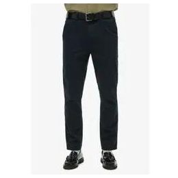 Superdry f&uuml;r Herren. M7011135A International marineblaue Chino-Hose (28/32), L&auml;ssig, Baumwolle