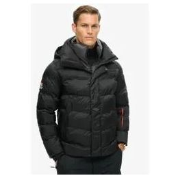 Superdry f&uuml;r Herren. MS110175A Gepolsterte Sportjacke schwarz (XL), L&auml;ssig, Sportlich, Schnee, Nachhaltig, Recyceltes Nylon